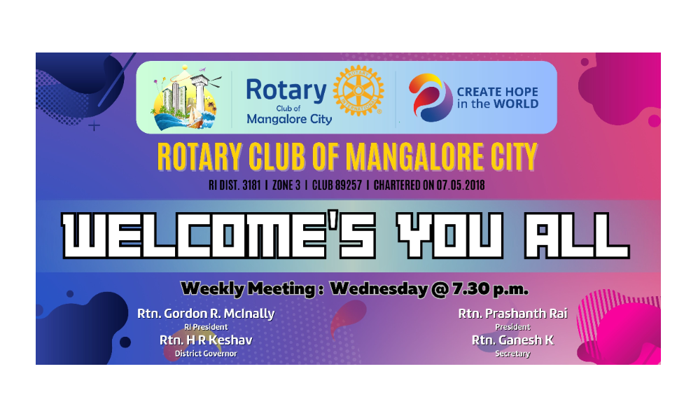 Home Page - Rotary Club of Mangalore City - Rotary India