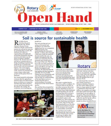 Home Page - Rotary Club of Chandigarh Union Territory - Rotary India