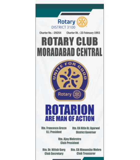 Home Page - Rotary Club of Moradabad Central - Rotary India